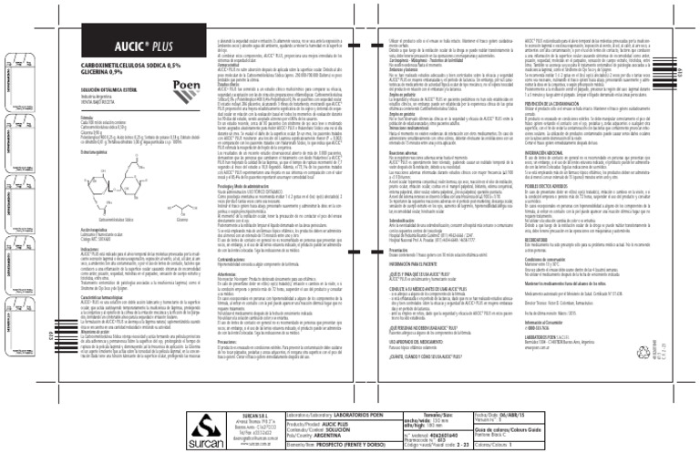 Prosp. Aucic Plus | PDF