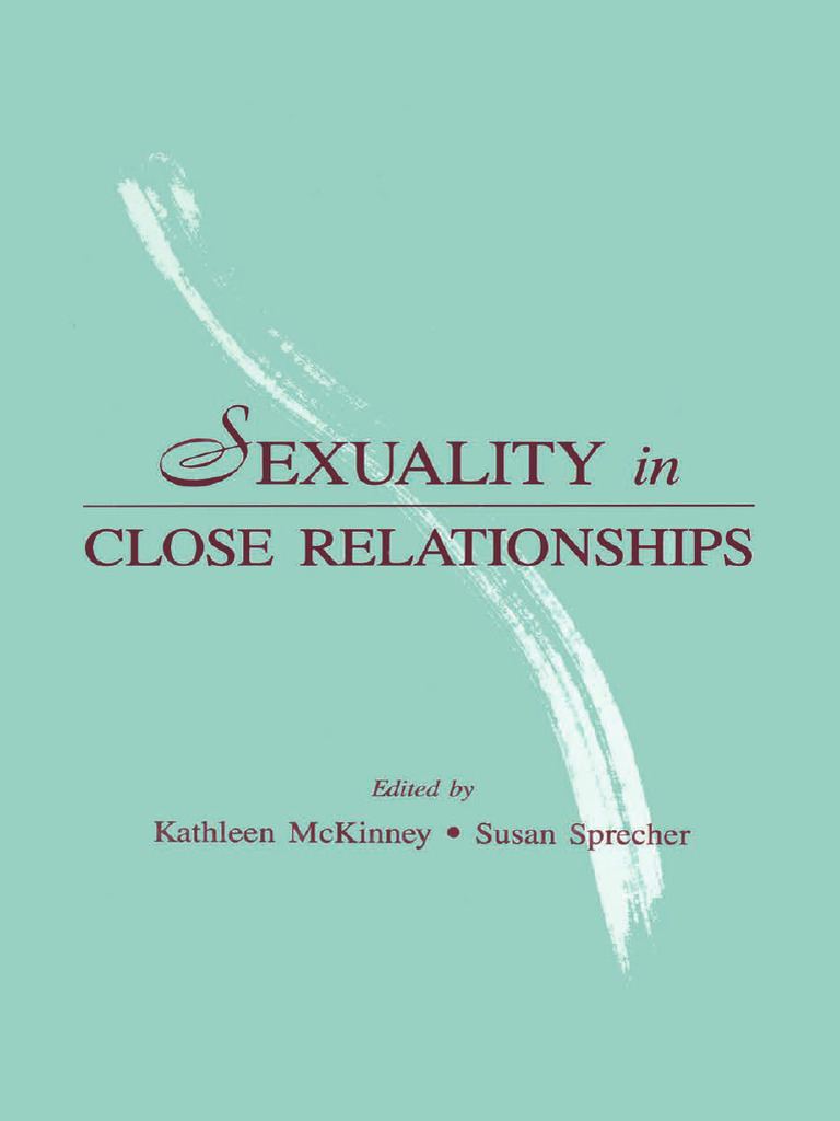 Sexuality in Close Relationships | PDF