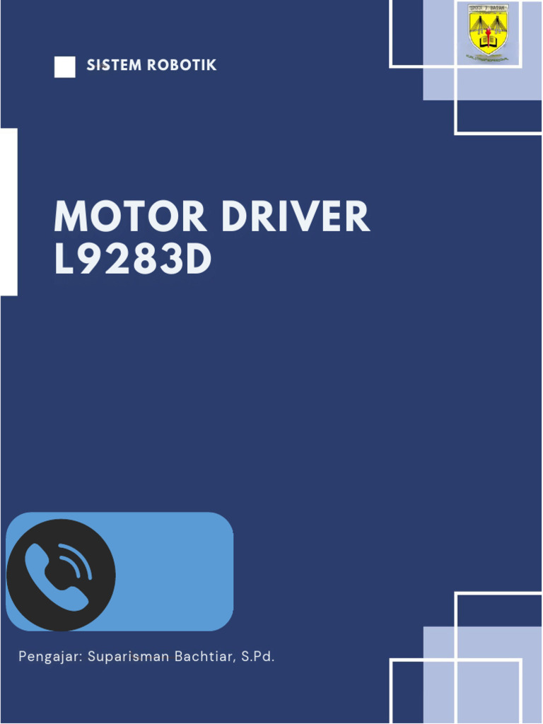 Laporan SR Motor Driver Lengkap PDF | PDF | Electronic Engineering ...