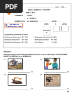 Grade 4 - Geography Test - Term 2 - 2024 | PDF