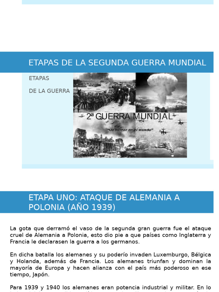 Segunda Guerra Mundial | PDF
