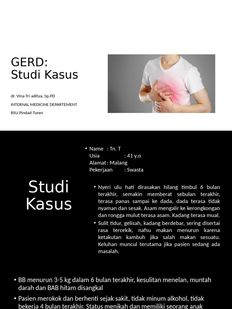 CASE REPORT GERD Anxiety | PDF