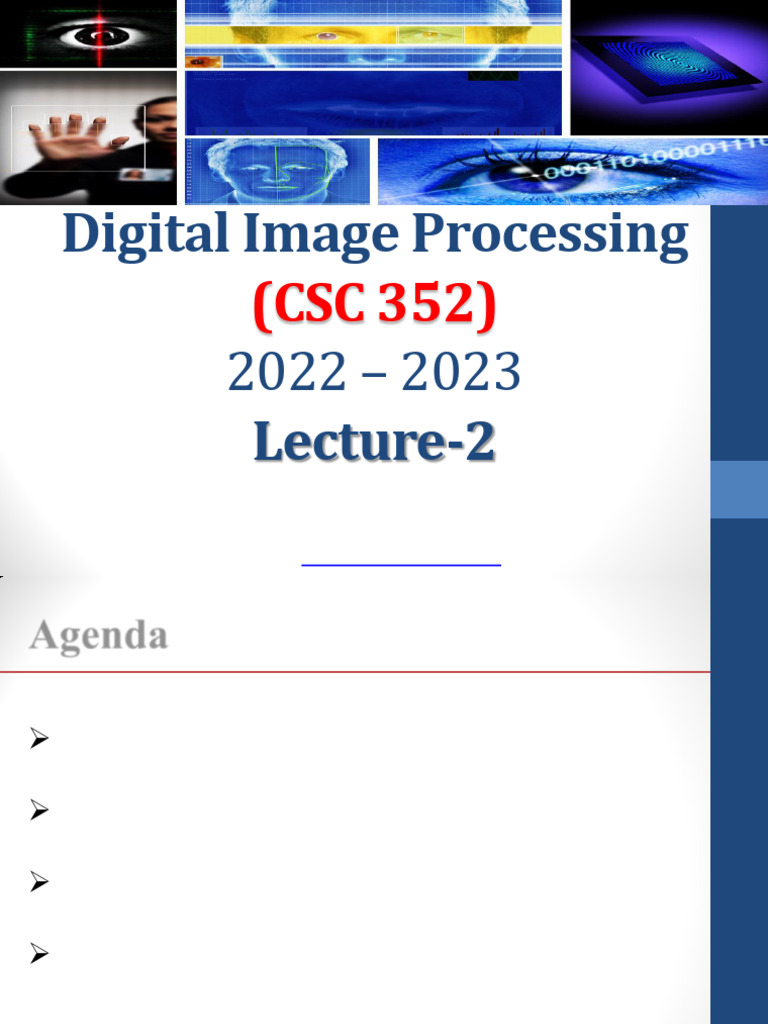 Lec 2 Image Processing | PDF