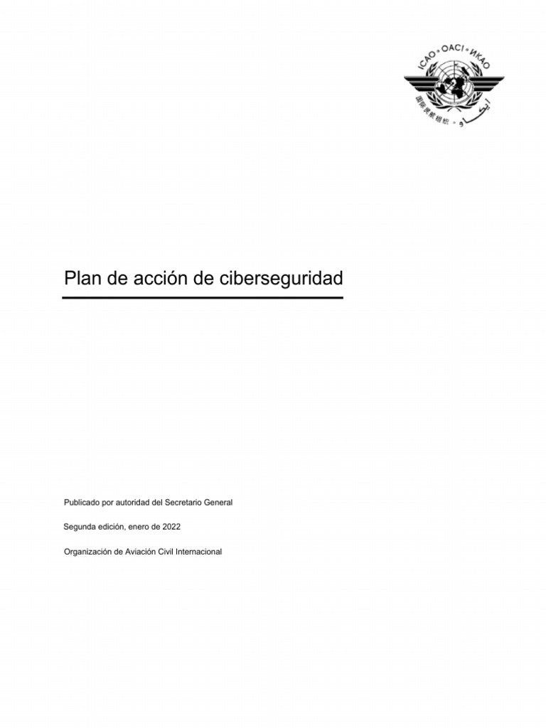 Cybersecurity Action Plan ES | PDF