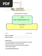 Grade 9 Natural Sciences Practical Exam | PDF | Cell (Biology ...