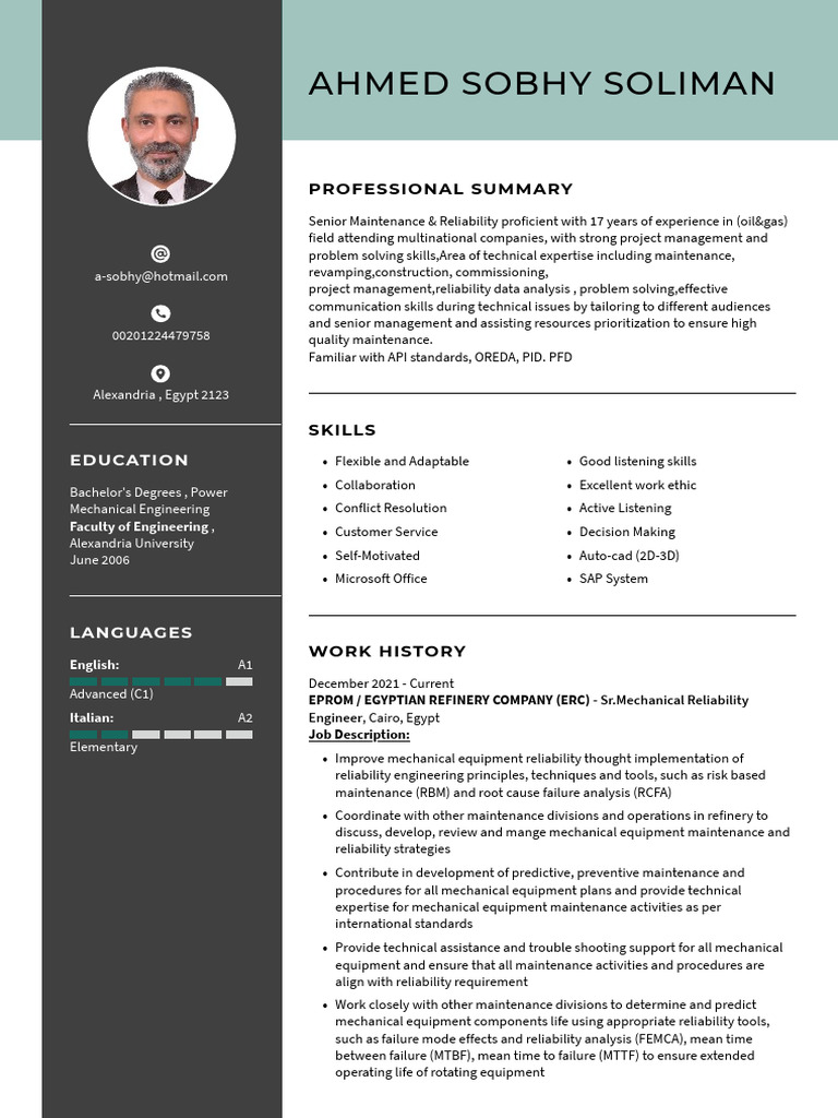 Ahmed Sobhy Resume (2024) 2 | PDF