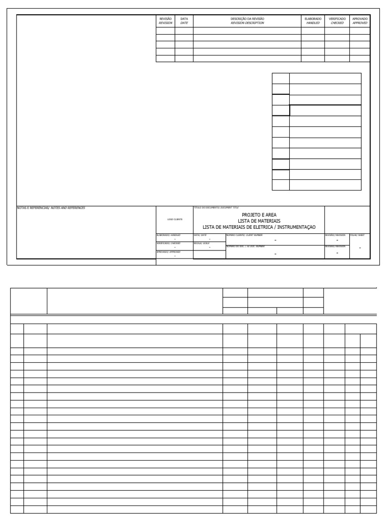 Lista de Material Exemplo | PDF