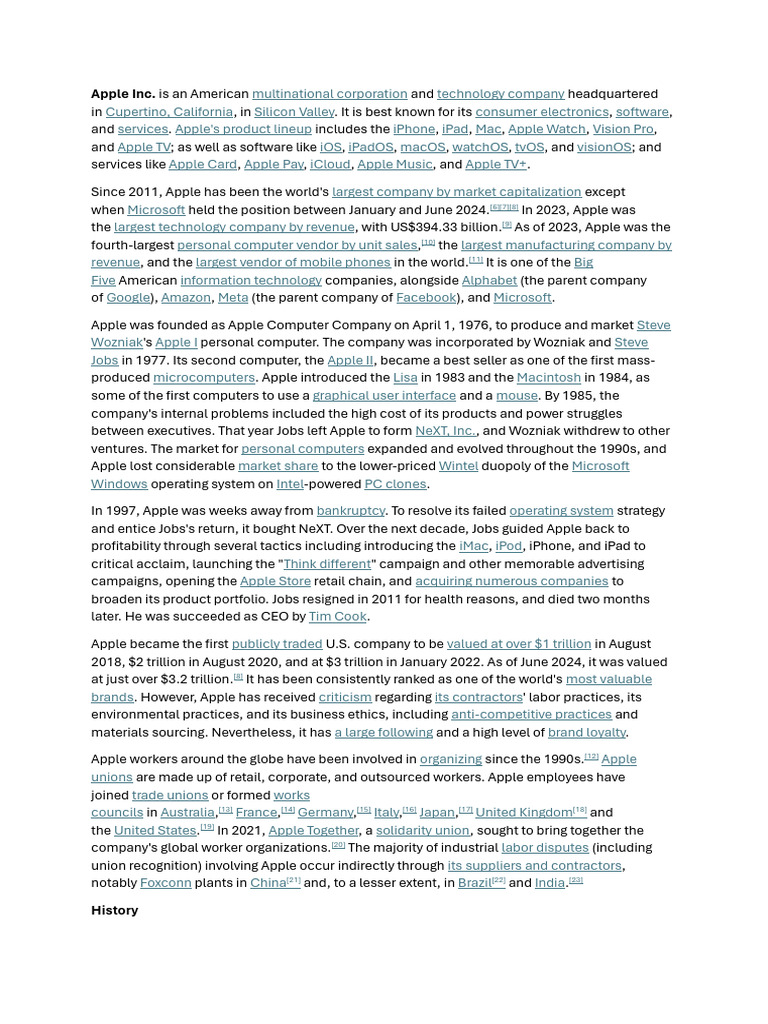 Apple Inc | PDF