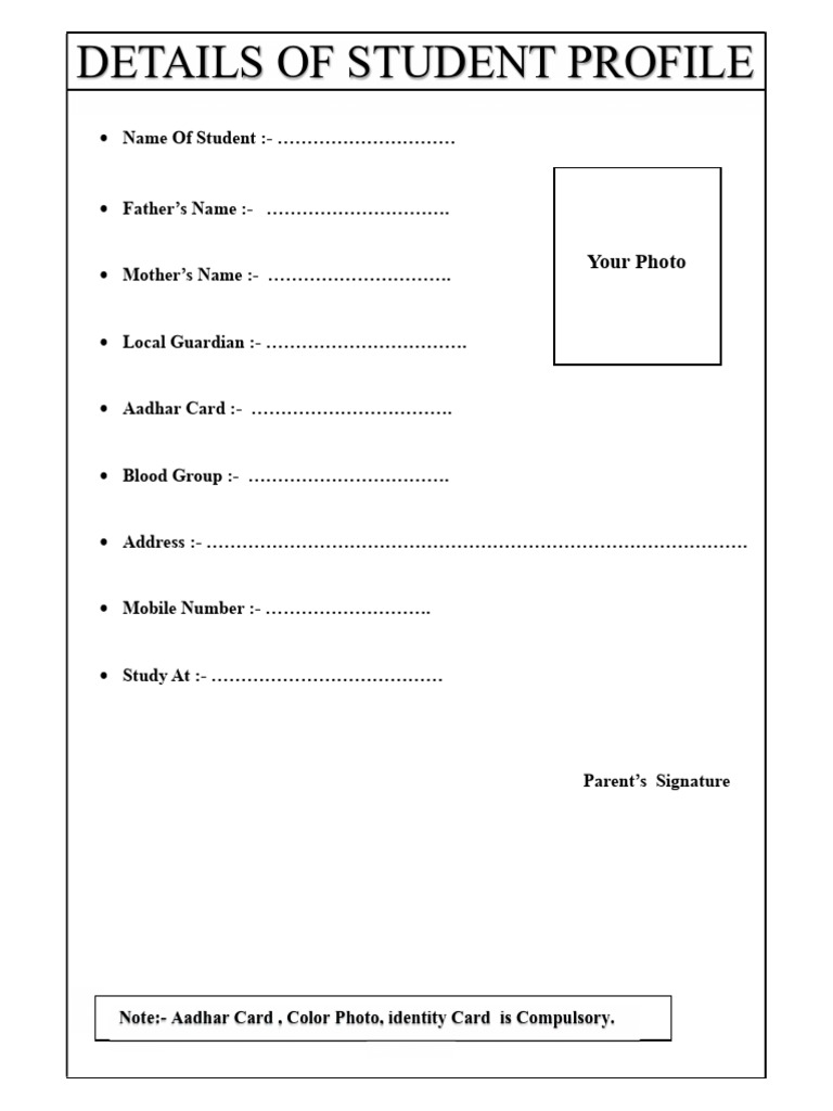 Student Card Hostel | PDF