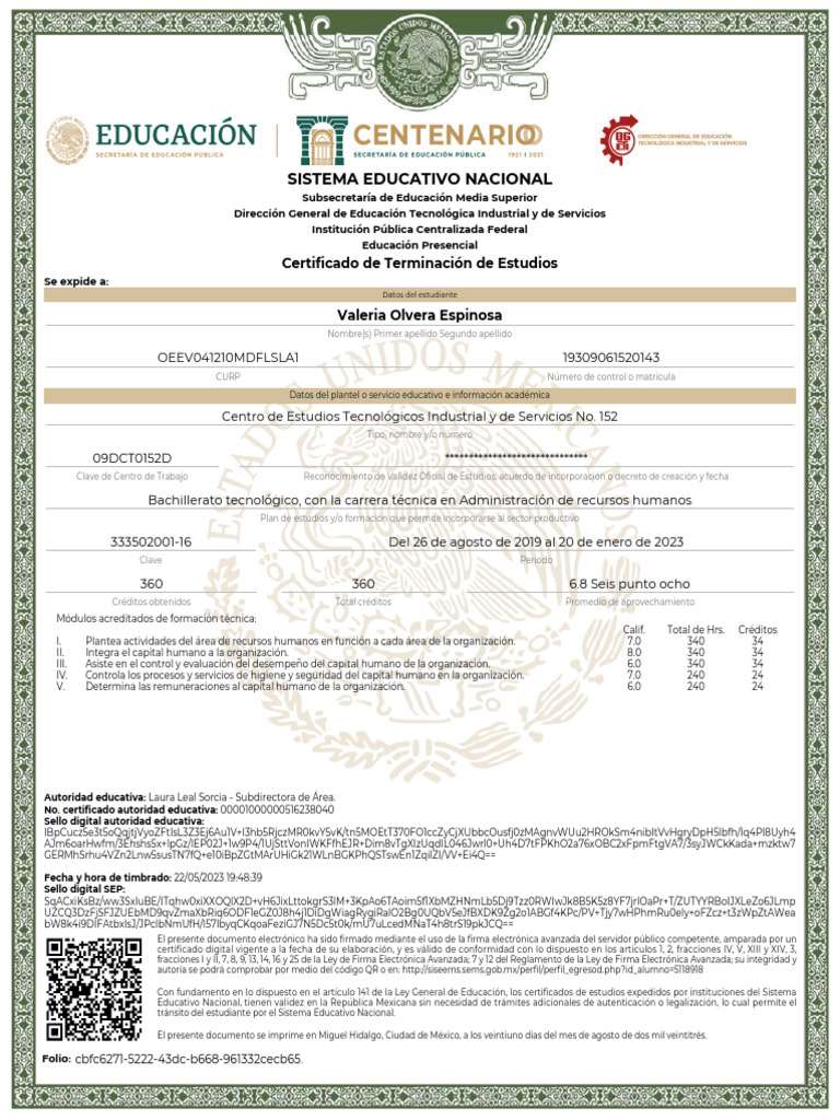 Valeria Olvera Espinoza | PDF