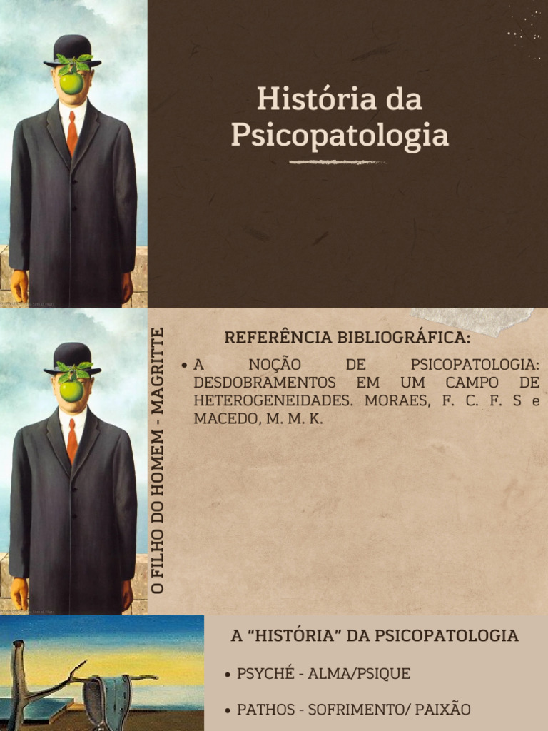Aula 1 - Hist&XF3 Ria Psicopatologia | PDF