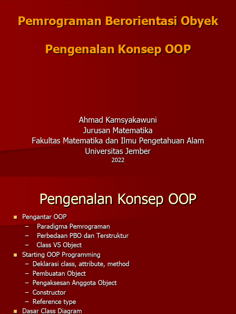 4 Dasar Pemrograman Java | PDF