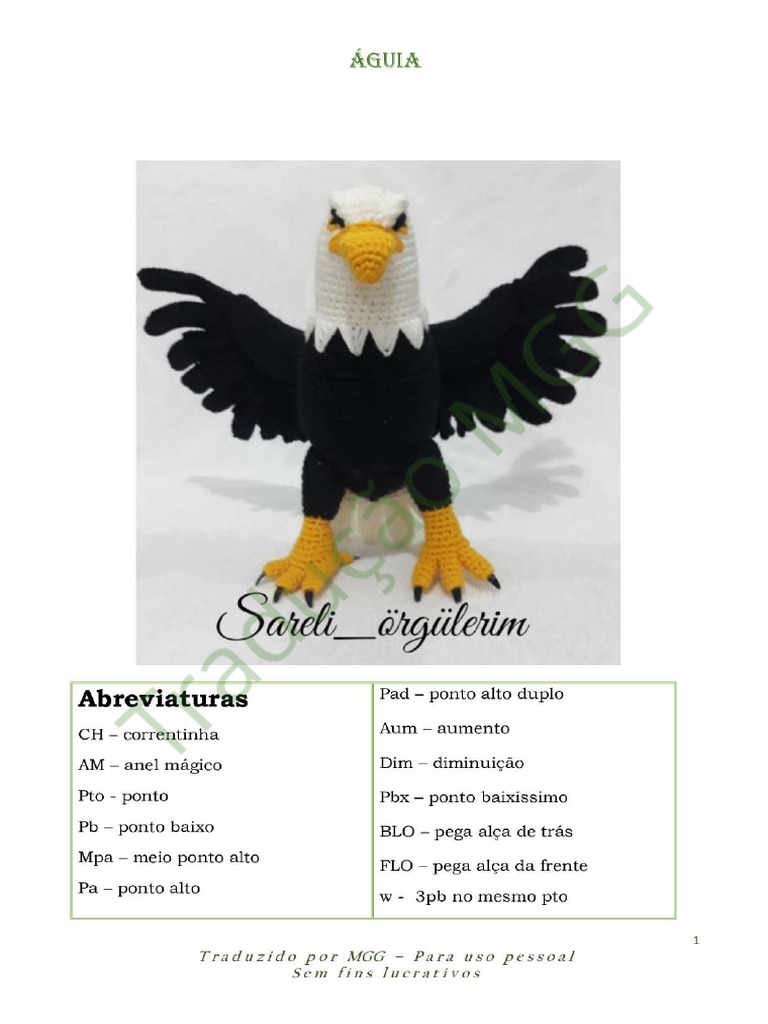 Águia Com Asas Abertas - MGG2 | PDF