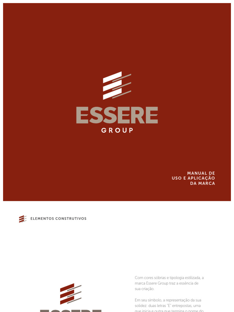 Manual - Uso - Aplic - Marca - ESSERE GROUP | PDF