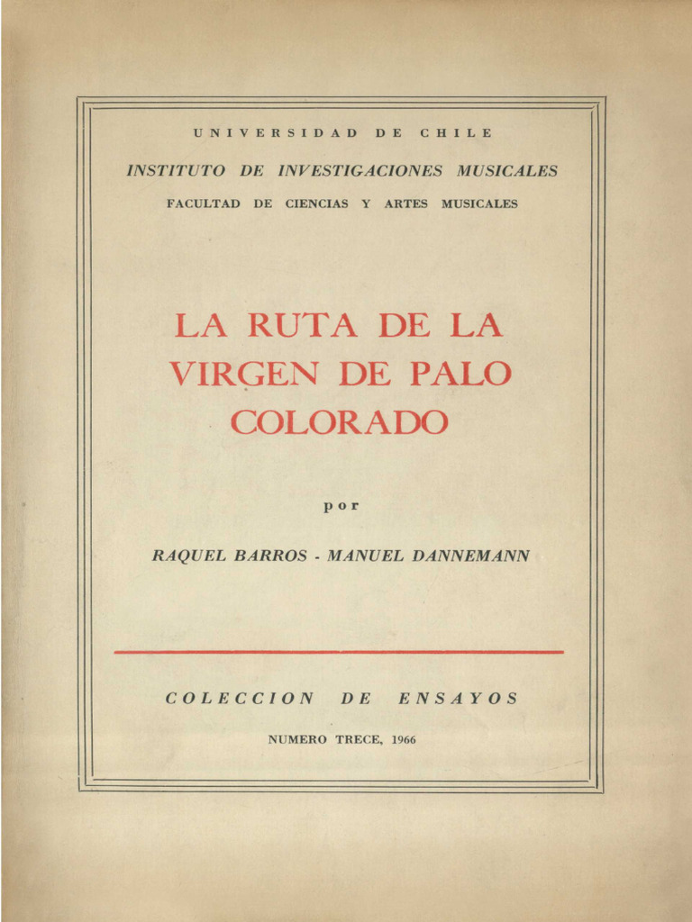 Ruta de La Virgen de Palo Colorado | PDF