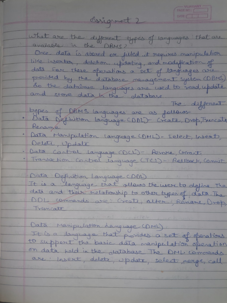 DBMS Assignment 02 | PDF