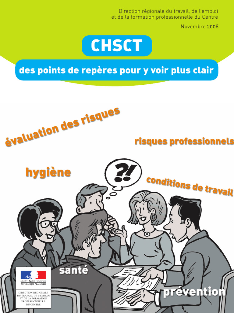 Brochure CHSCT DRTEFP Centre | PDF