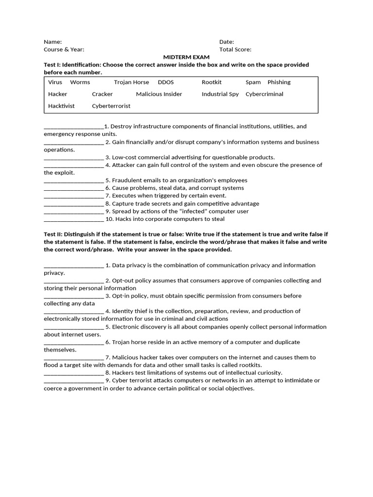 MIDTERM - Ethics | PDF