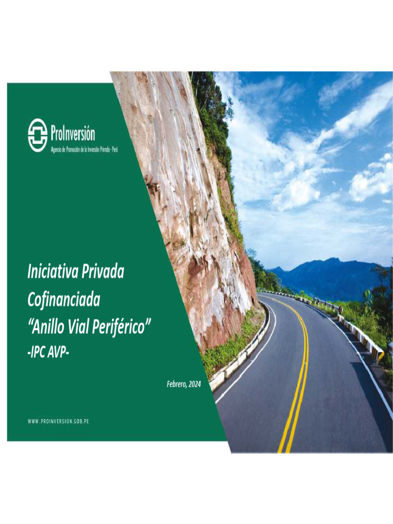 Anillo Vial Periferico | PDF