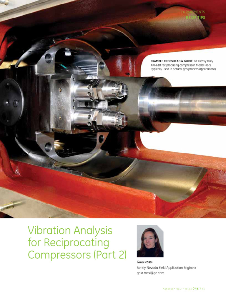 Vibration Analysis For Reciprocating Compressor | PDF | Piston ...