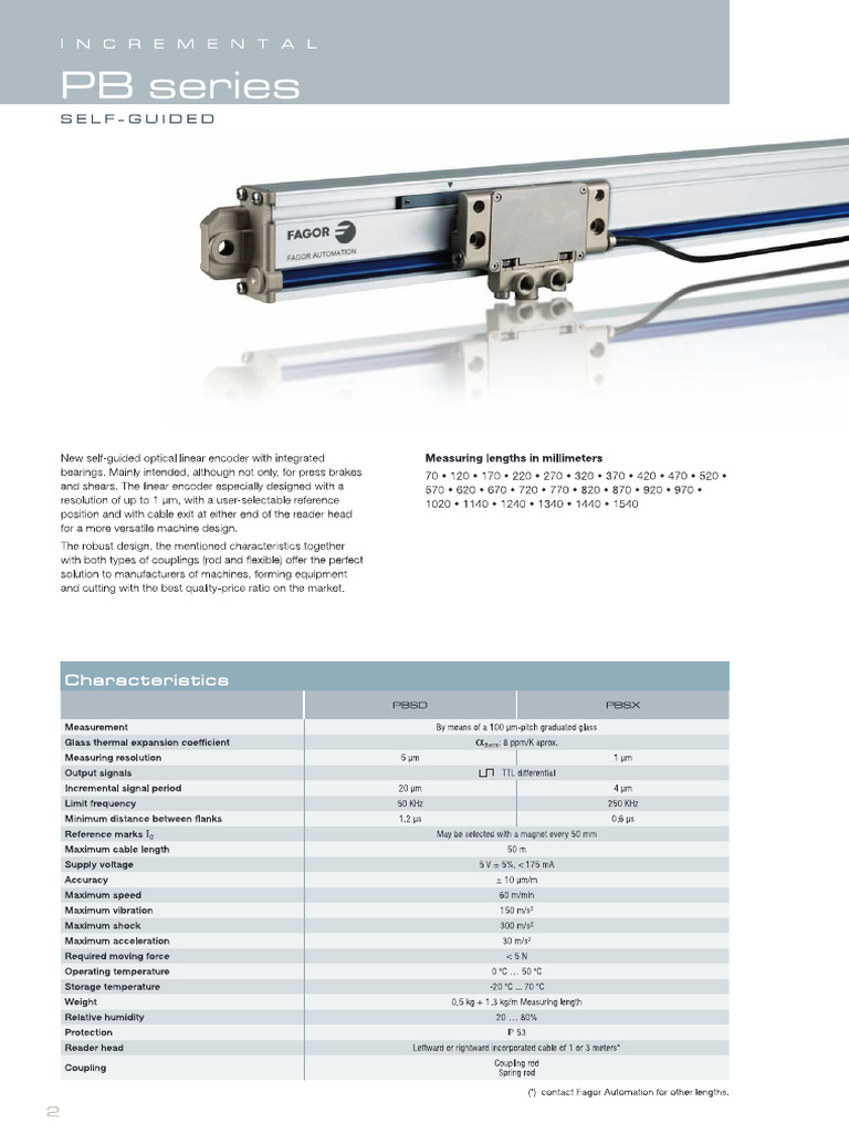 Encoder Lineal Autoguiado - EN | PDF