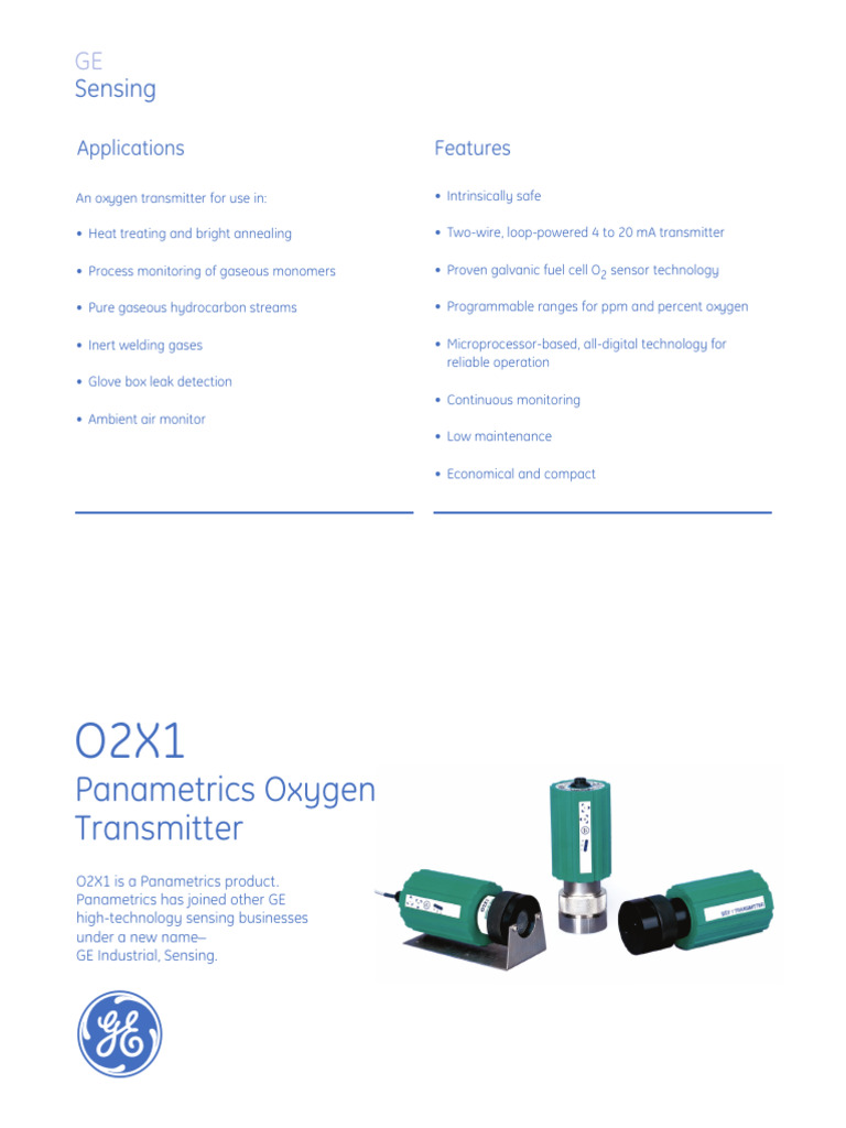 O2x1 Datasheet | PDF
