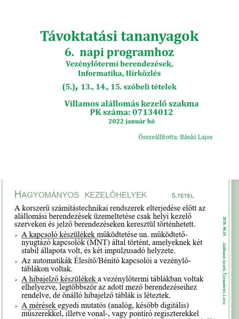 6 Napi - Távoktatási Tananyagok - Fotók PDF | PDF
