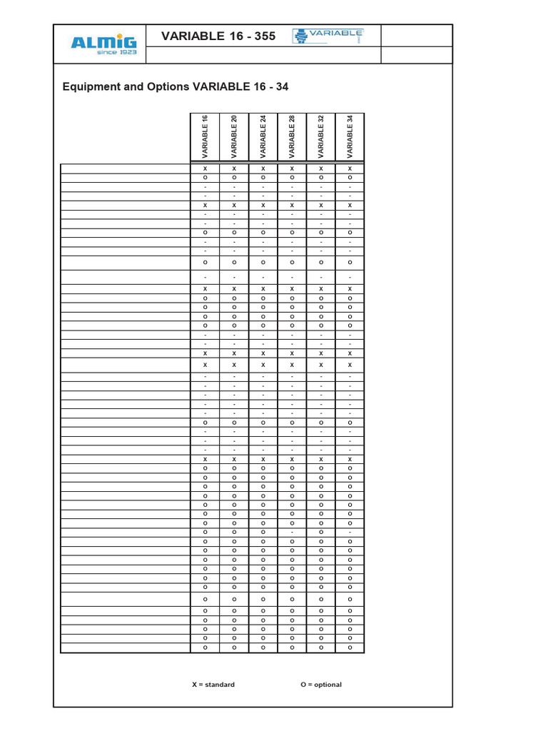 Variable Data Sheets 2012 | PDF