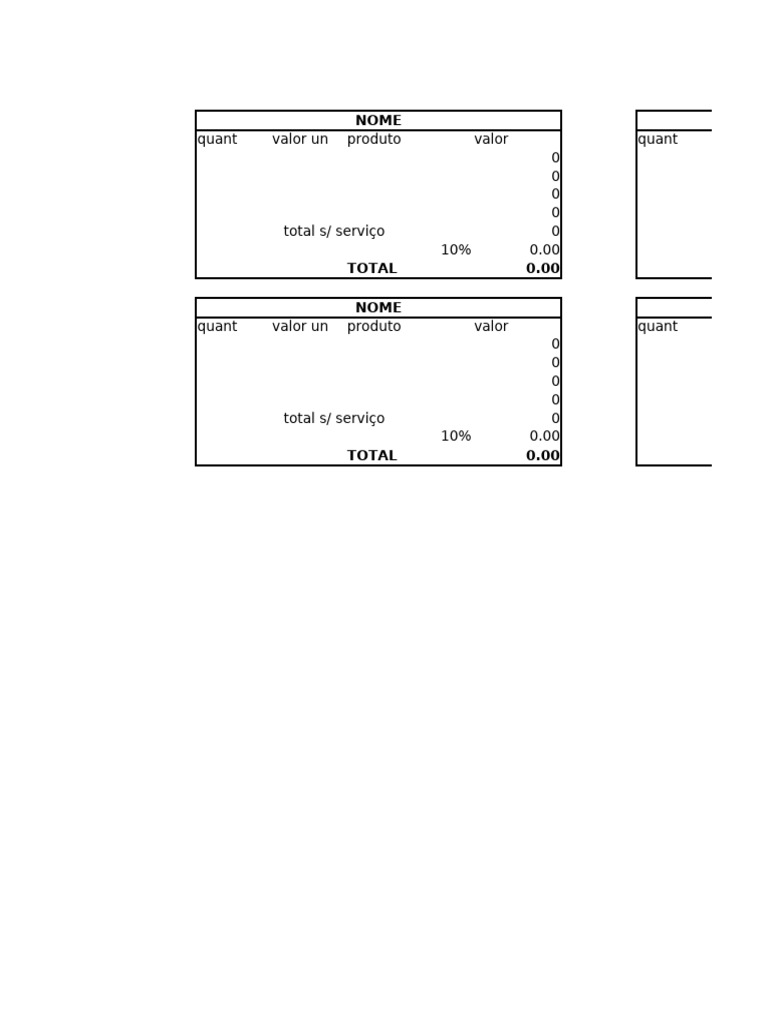 Divisão de Comanda | PDF
