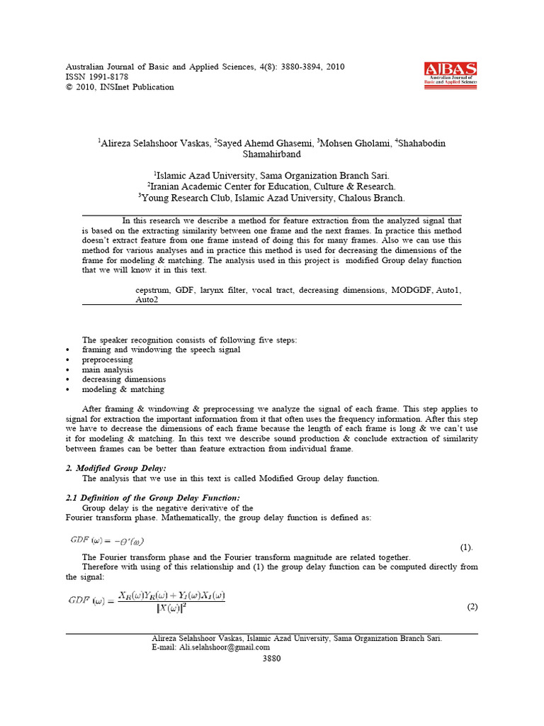 Text Independent Speaker Recognition Pdf