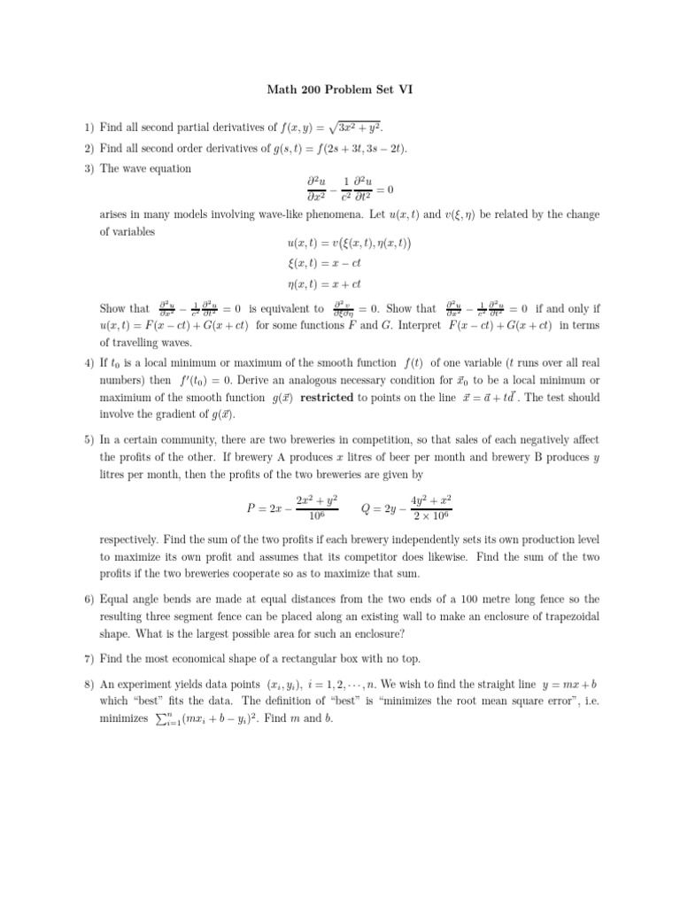 CH 15 Set 4 | PDF