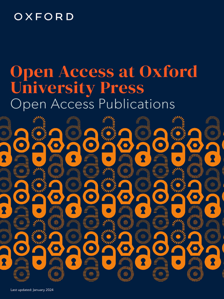 OxfordUniversityPress OA Brochure | PDF