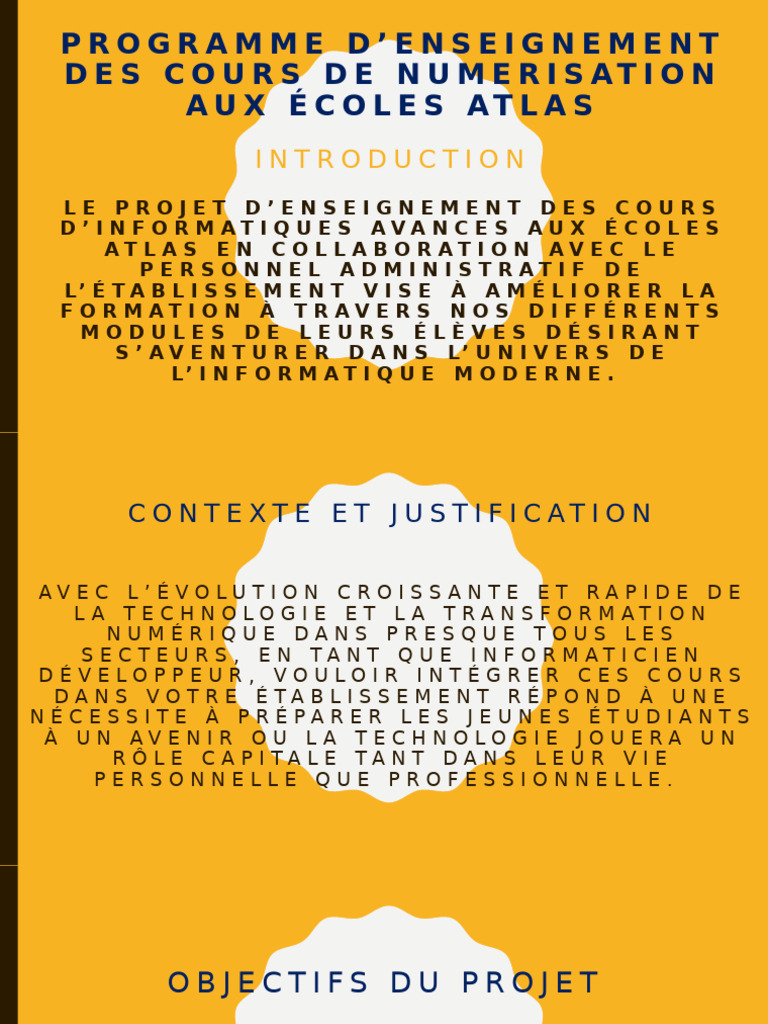 PRESENTATION COURS_PROGRAMMATION | PDF