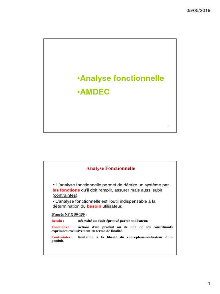 AMDEC.2019 (Mode de Compatibilité) | PDF