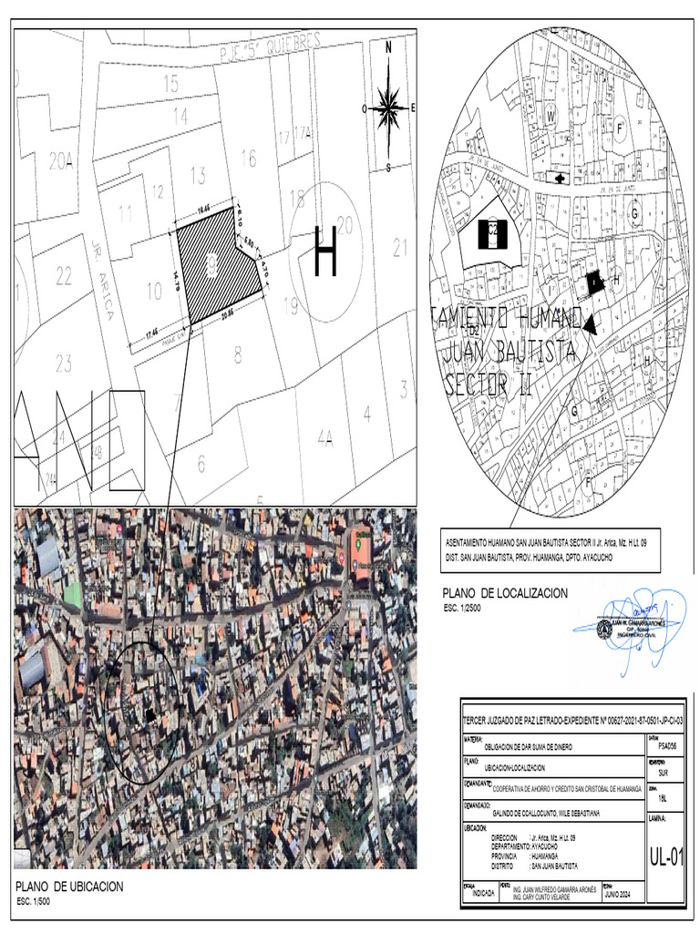 Plano de Peritaje Exp 627 - 2021 F | PDF