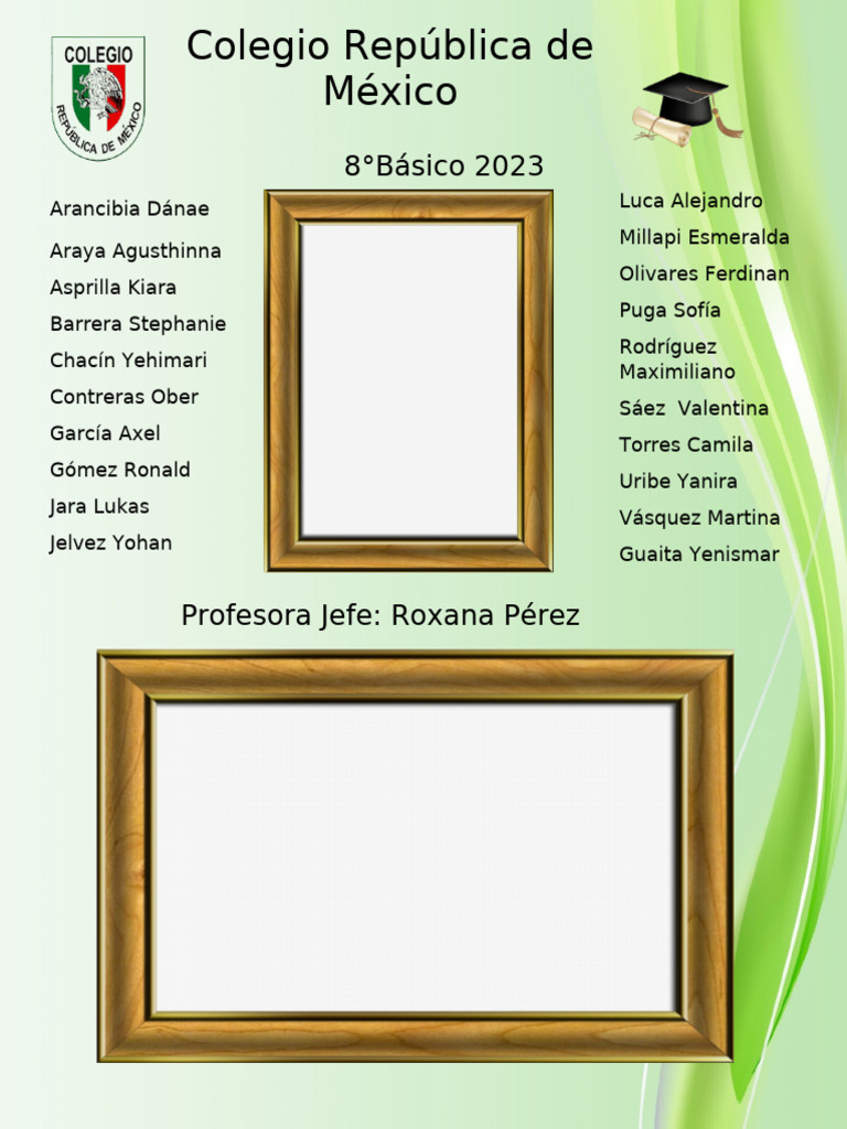 formato para foto | PDF