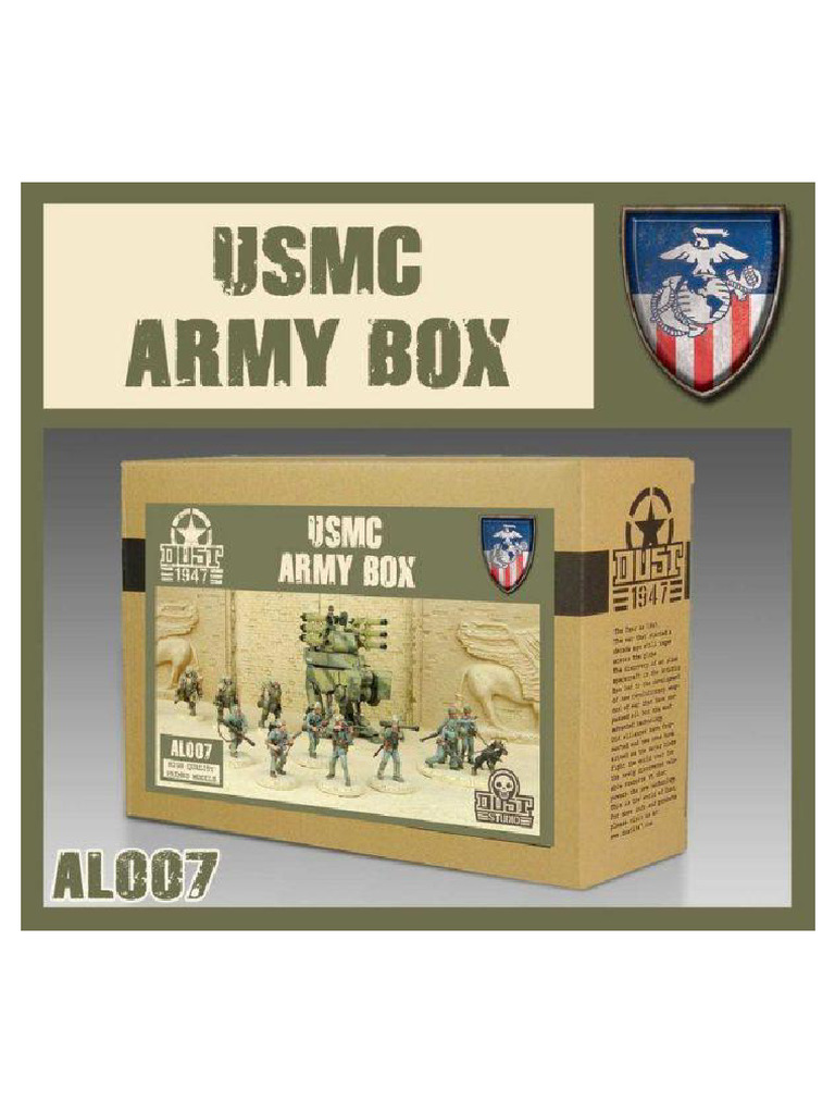 Dust1947_Allies_AL007_USMC_Army Box_BOXART | PDF