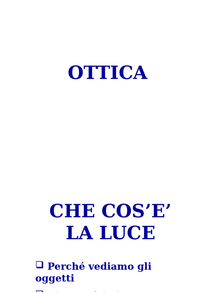 Luce | PDF
