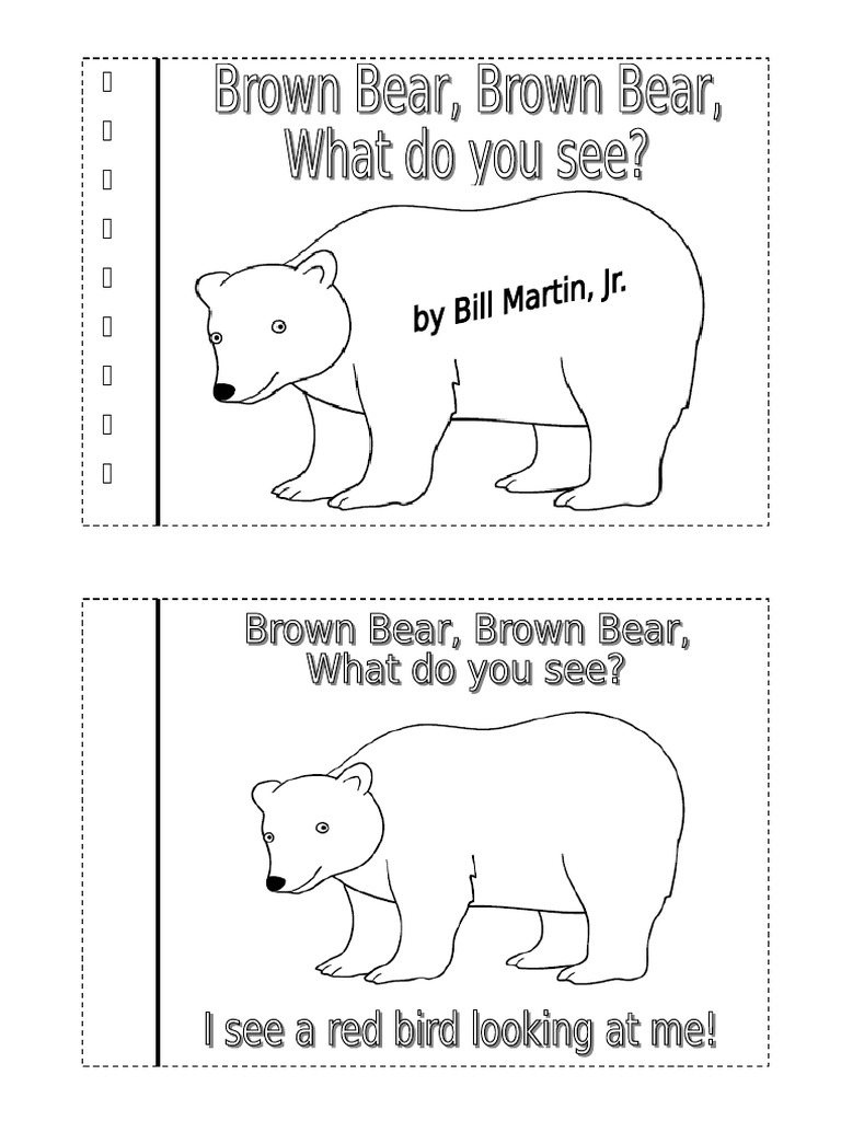 Brown Bear - Minibook | PDF