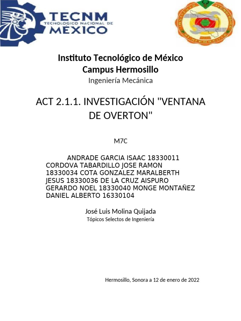 Ventana de Overton | PDF