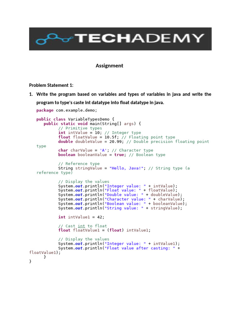 Java for Beginners | PDF