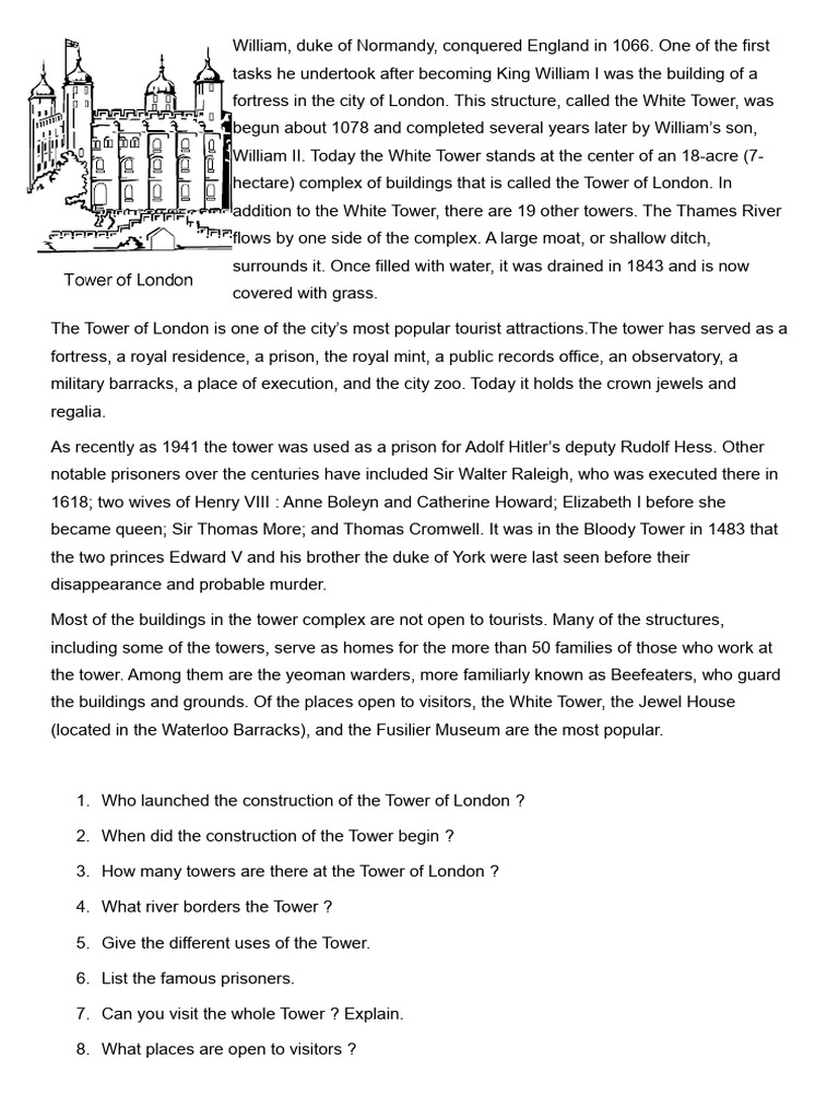 The Tower of London | PDF
