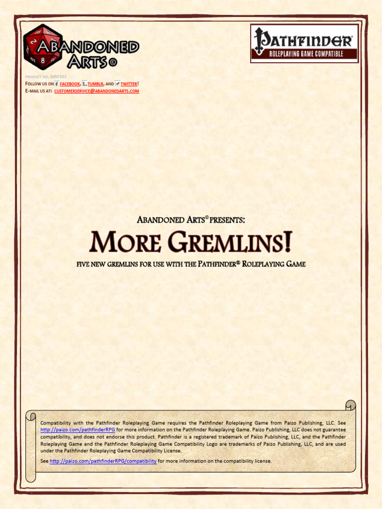 More Gremlins | PDF