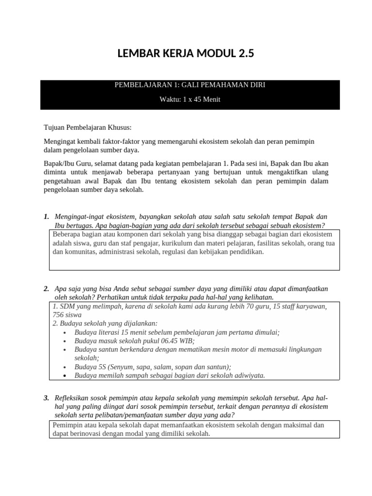 LK MODUL 2.5 Fix | PDF
