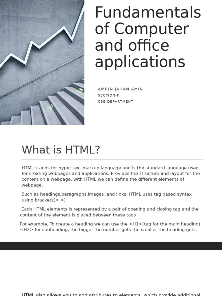 HTML Basics for Web Development | PDF