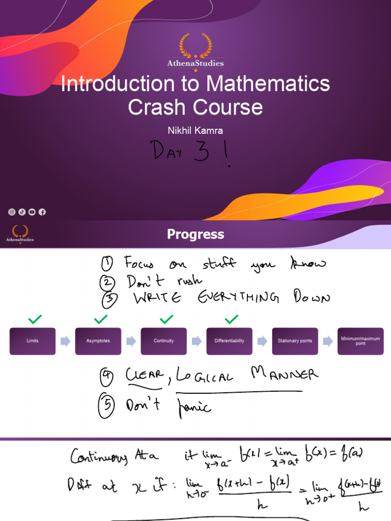 Introduction To Mathematics Day 3 2 | PDF