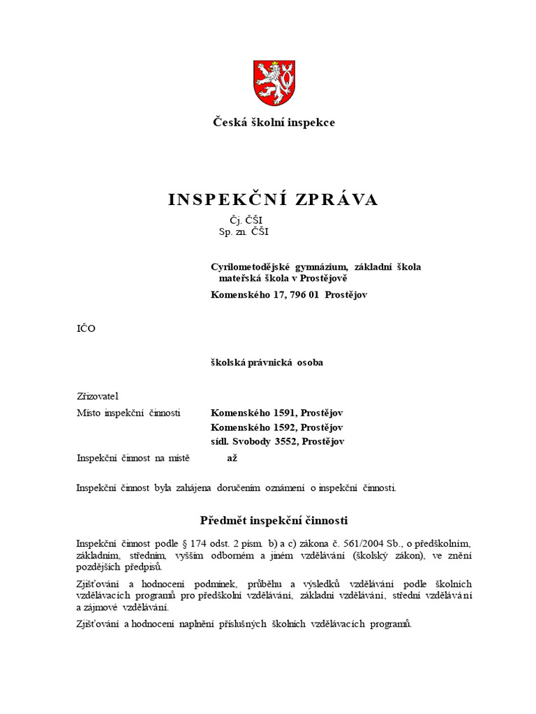 IZ CMG Prostejov | PDF