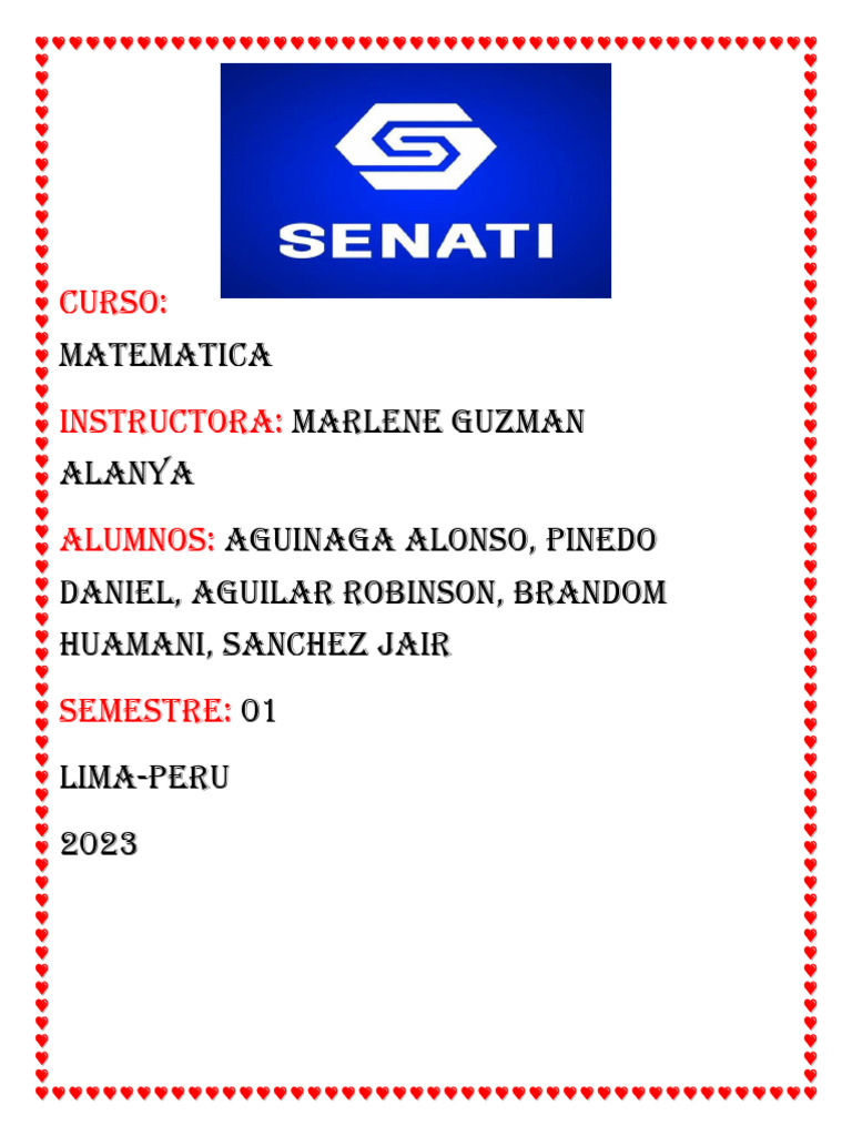 Entregable 02 Matematica | PDF