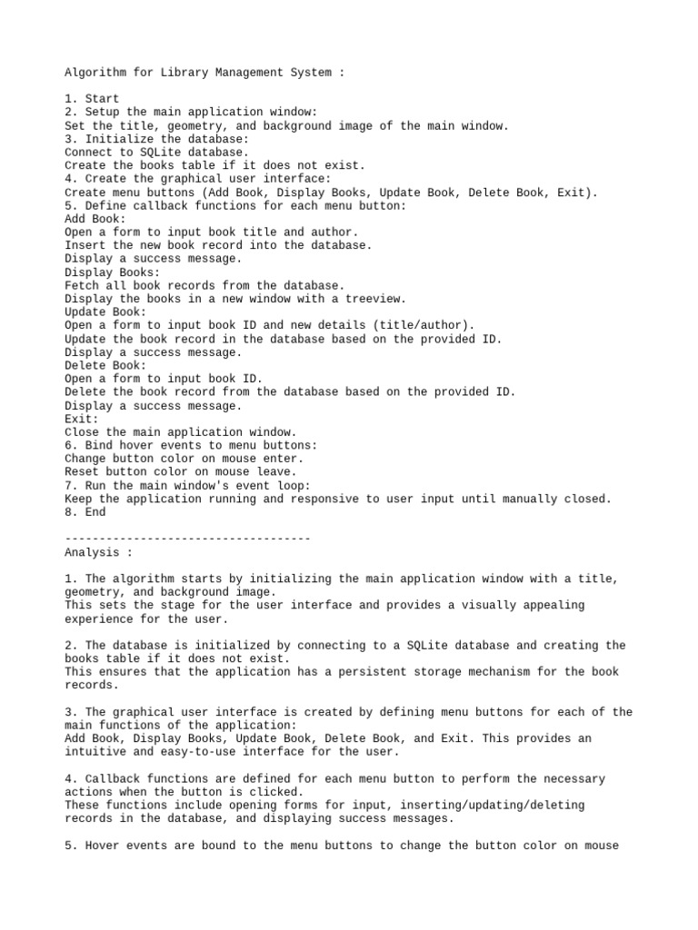 Algorithm Code | PDF