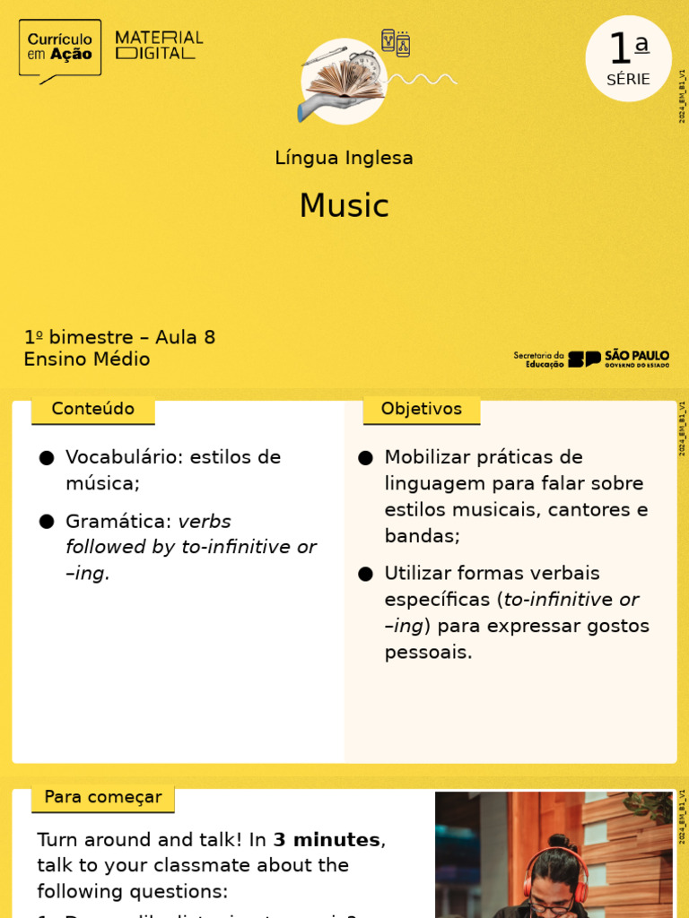 Aula 8 - Music | PDF